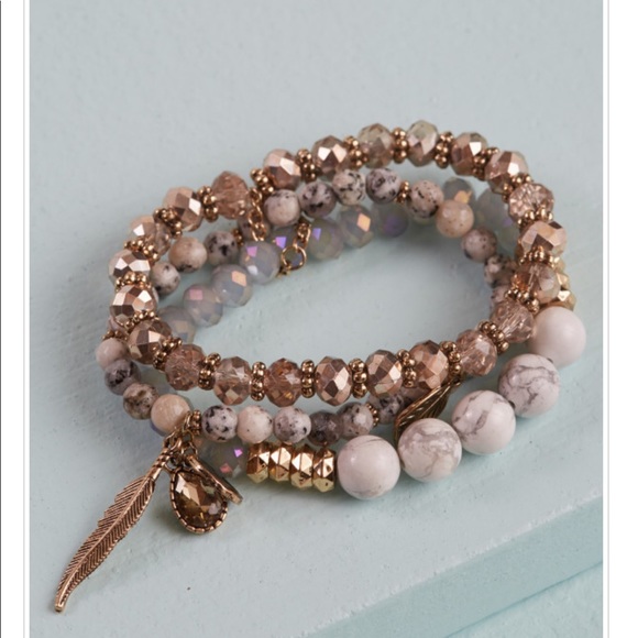 Altar'd State | Jewelry | Altard State Salt And Pepper Bracelet | Poshmark